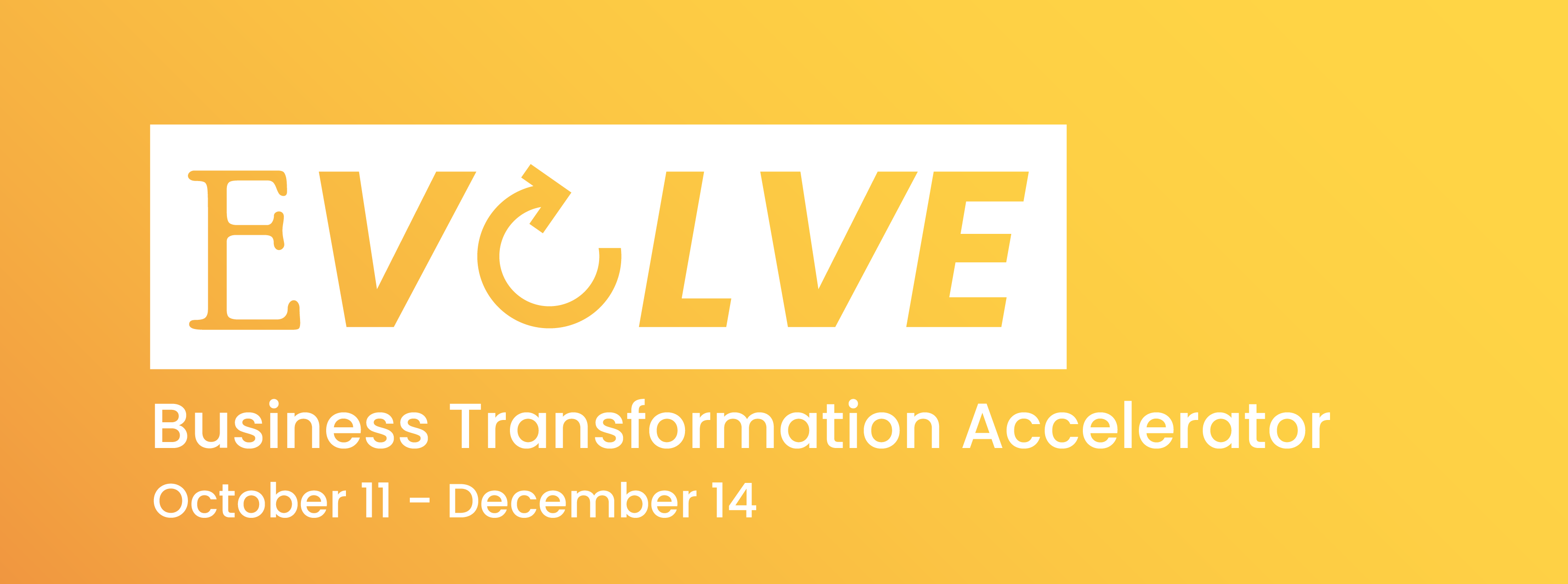 Evolve: Business Transformation Accelerator | Impact Hub Aruba